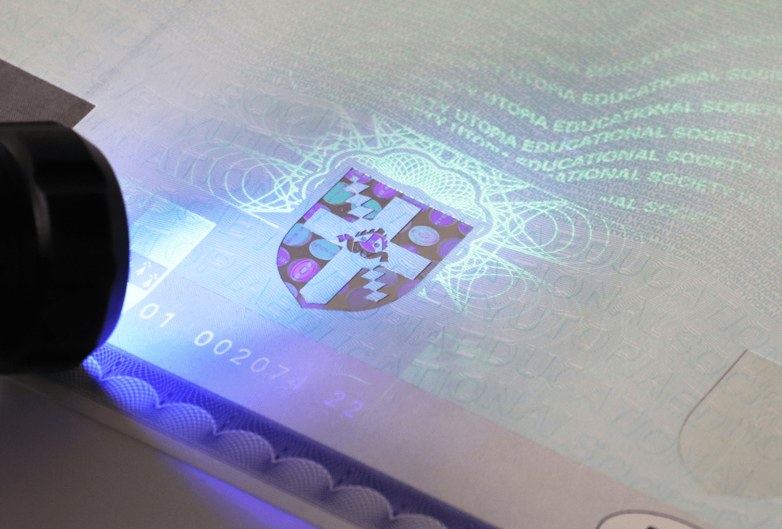 Security Print Features - High Security Methods